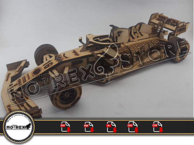 Archivos Ferrari SF 1000 3mm Cnc laser cut Dxf, Ai, Cdr, Pdf, Svg ...