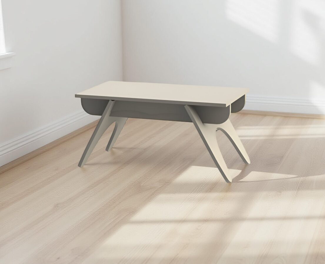 Mesa para corte láser en MDF 12mm - Archivo digital descargable - Files NC