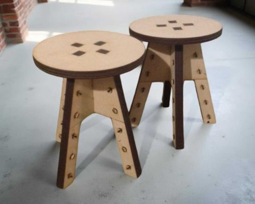 Laser Cut Trapezoid Ministool - Archivo Digital para Corte Láser en MDF ...